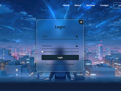 Animated Login Page designs, themes, templates and downloadable graphic ...