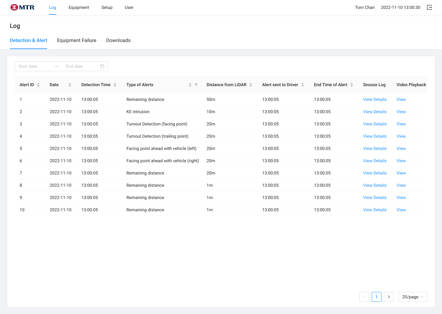 MTR - LiDAR Alert System Product Design by Muhammad Umar on Dribbble