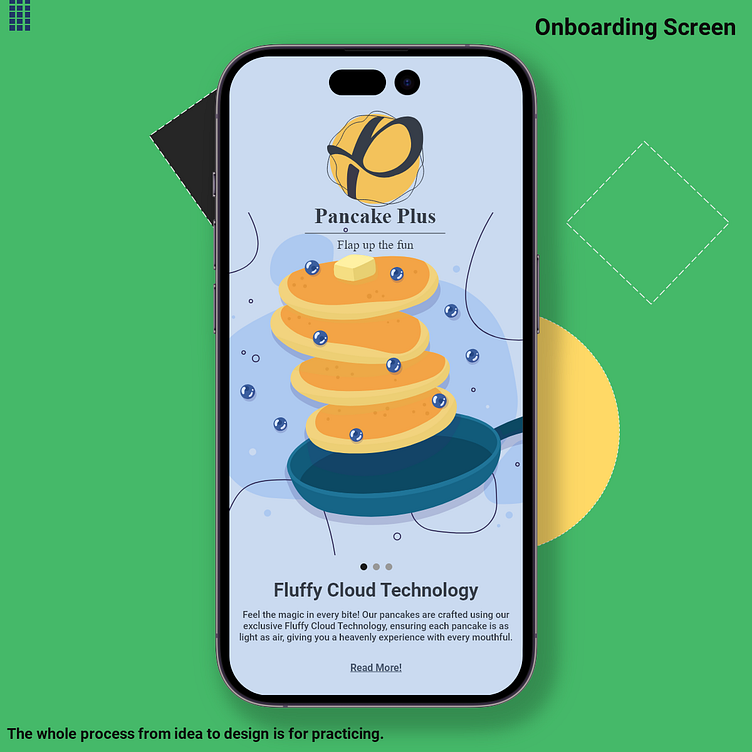 UI Design for Pancake online ordering application using Adobe XD by ...