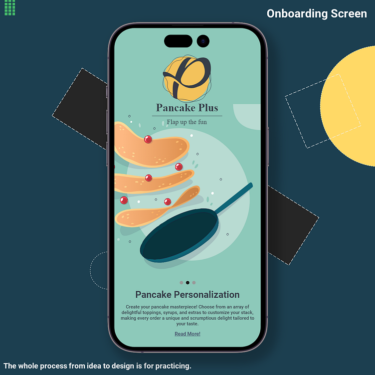 UI Design for Pancake online ordering application using Adobe XD by ...