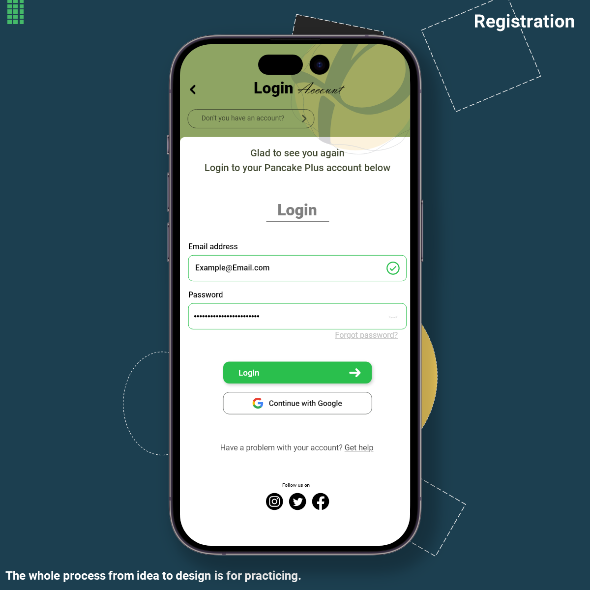 UI Design for Pancake online ordering application using Adobe XD by ...