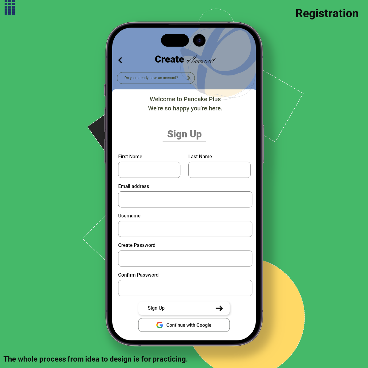 UI Design for Pancake online ordering application using Adobe XD by ...