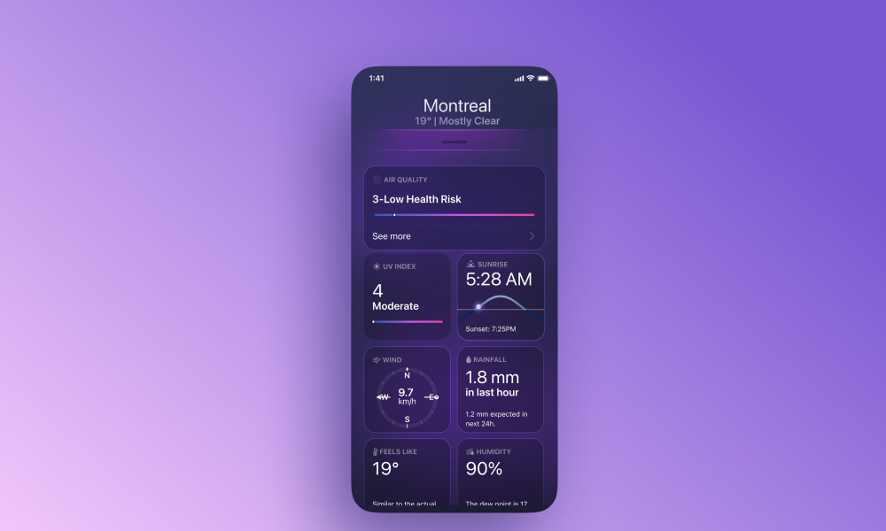 Weather App Design by Obiefune Onwudinjo on Dribbble