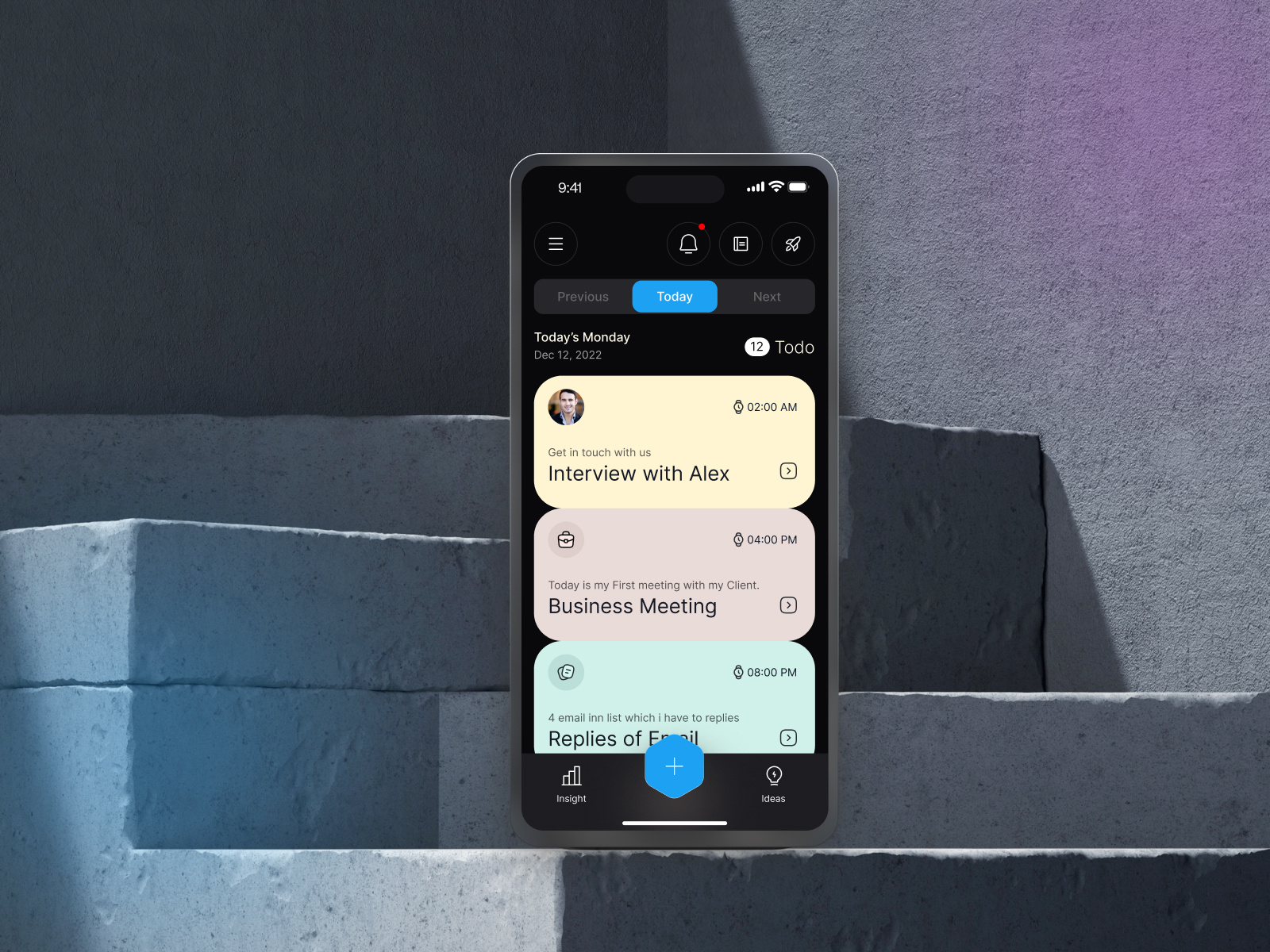 To Do List App Interface by TecOrb Technologies ™ on Dribbble