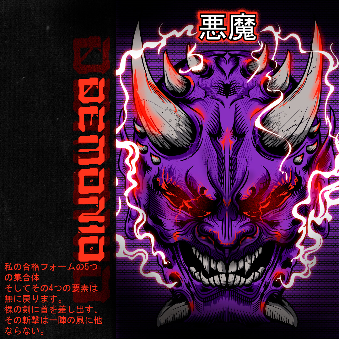 DEMONIO by OZOZUKU STUDIO on Dribbble