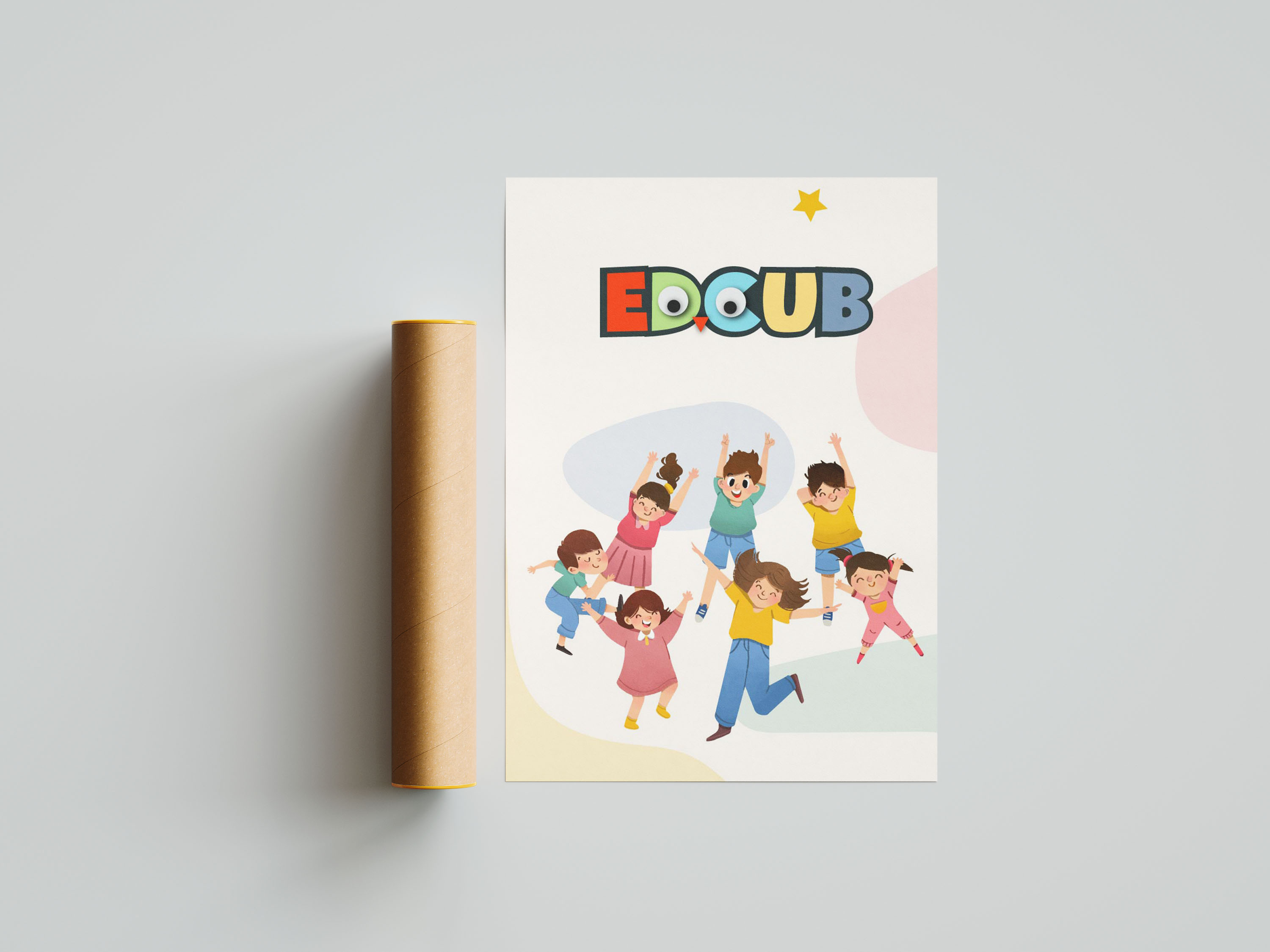 EDCUB- A kids Brand- Branding & App by Joyanto Joy on Dribbble