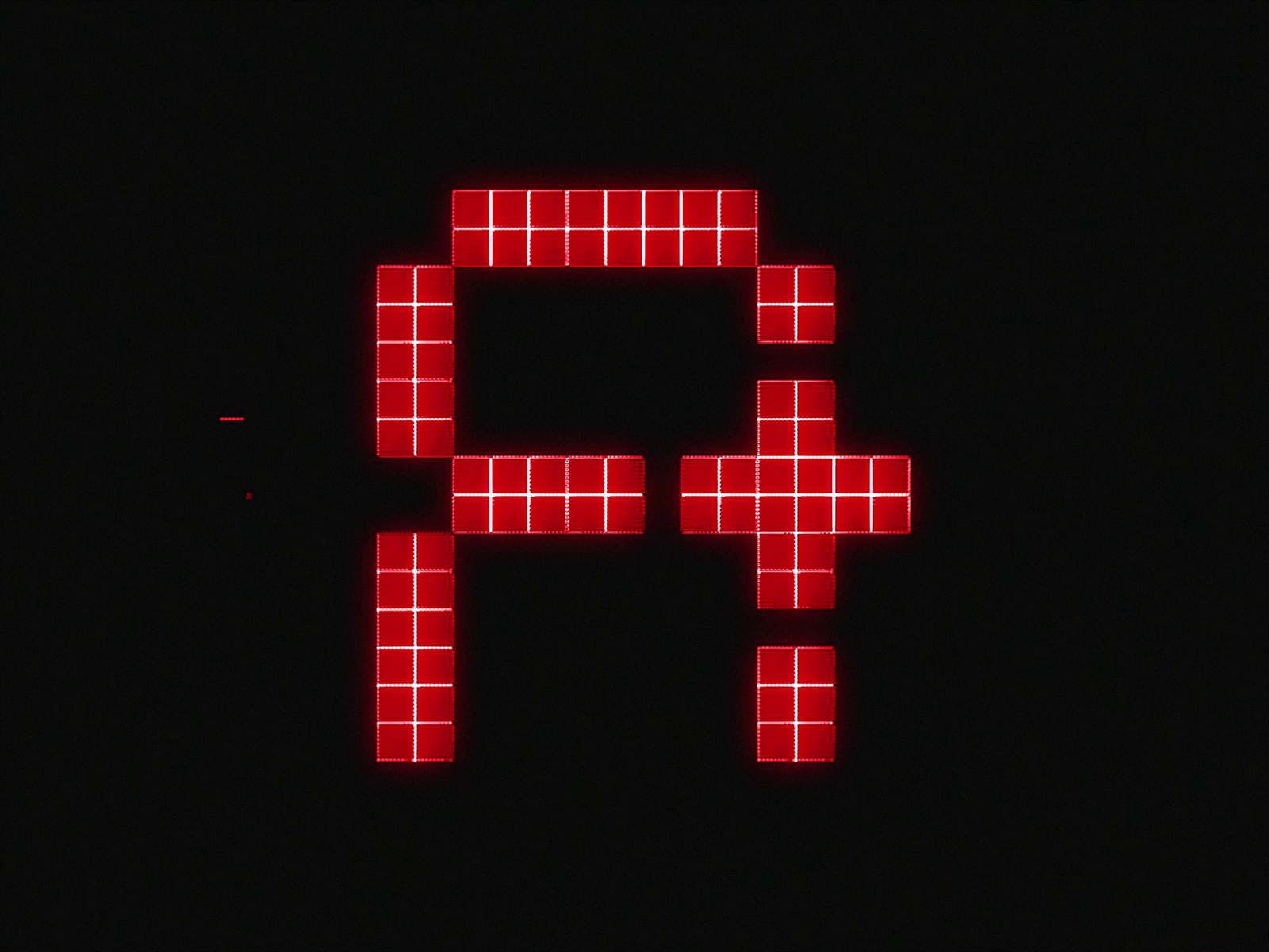 A+ Logo Pixelated Glitch Effect by Lewis Latham on Dribbble
