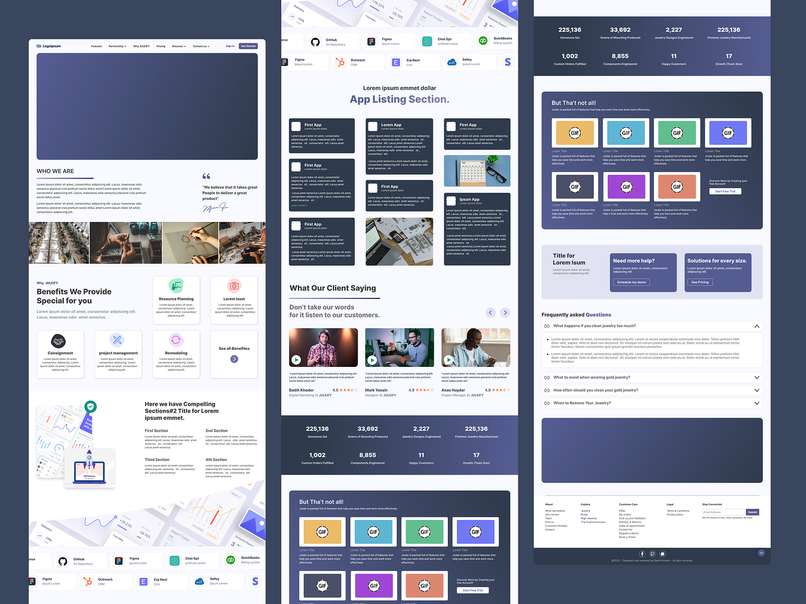 A Captivating Landing Page By Badih Khoder On Dribbble