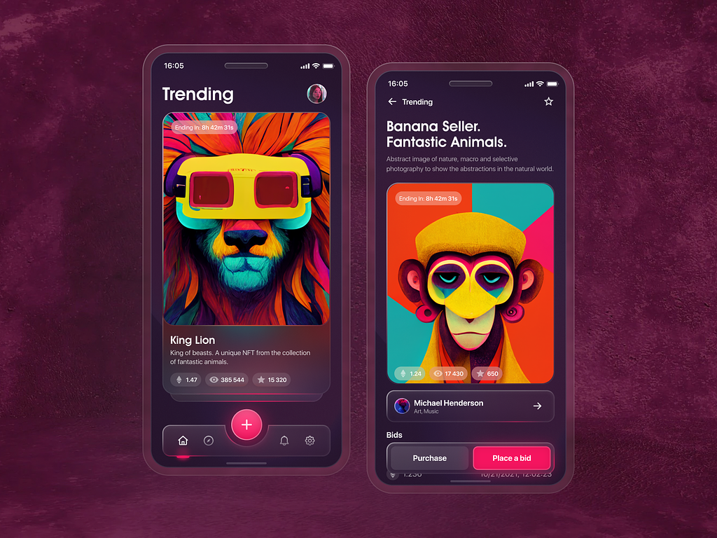 🎊 Fusion- Mobile App Design by H N Nafiur Rahaman on Dribbble