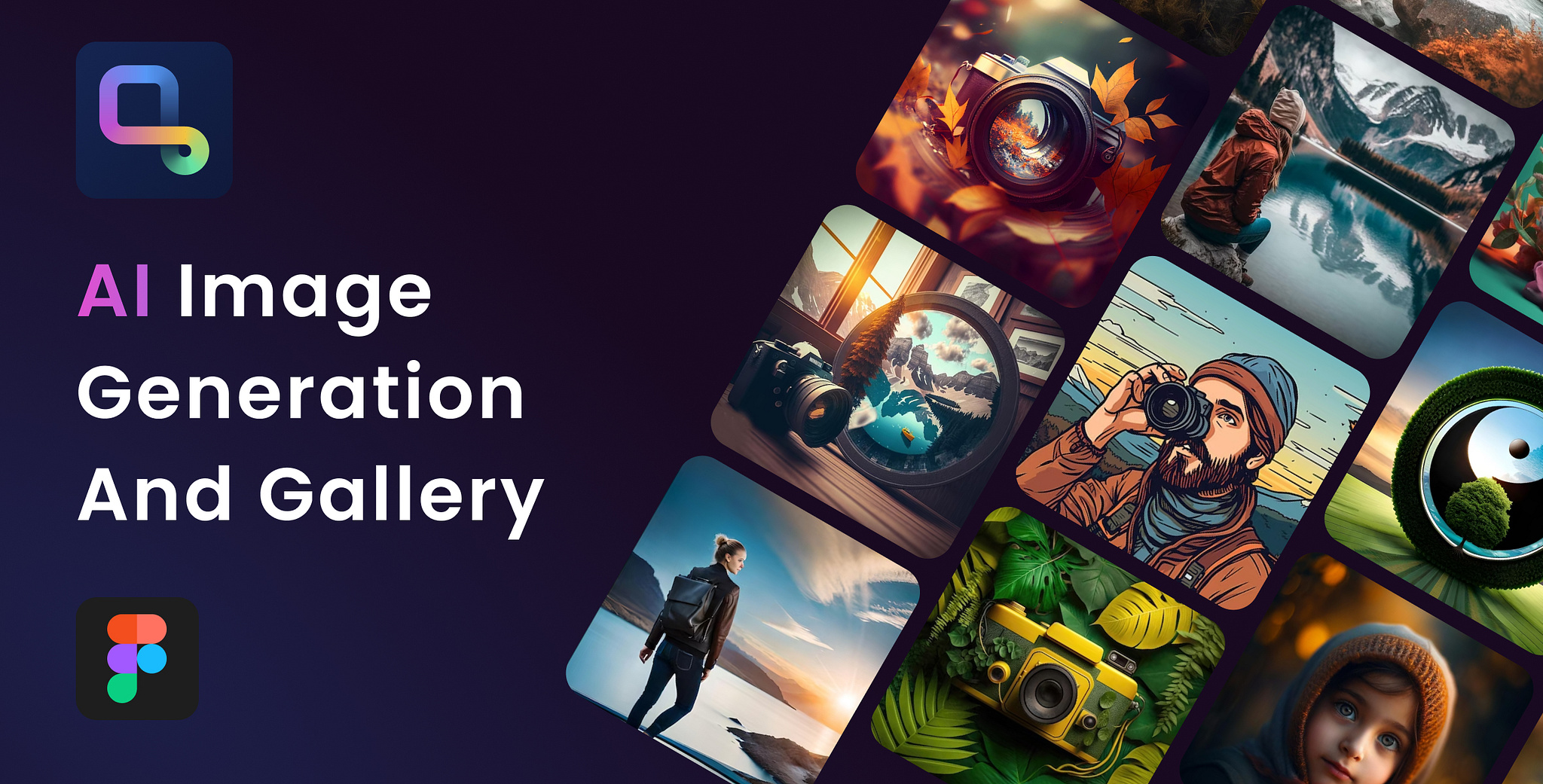 AI Image Generation and Gallery by Dipen Dobariya on Dribbble