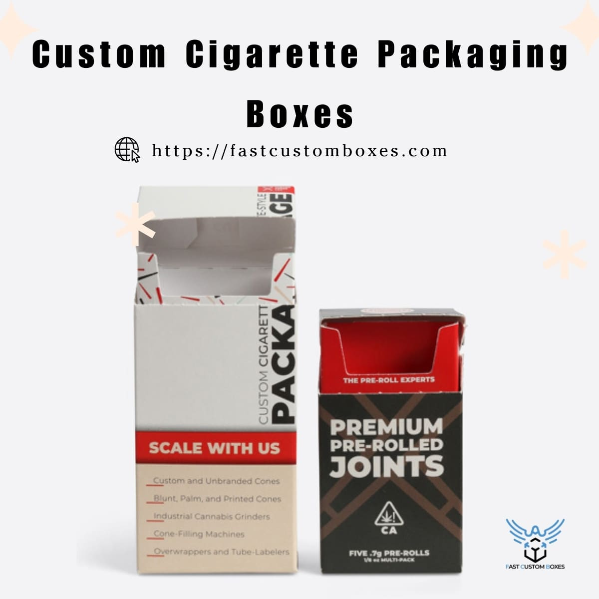 Custom Cigarette Packaging Boxes by Fast Custom Boxes on Dribbble
