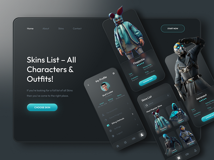 Game App & Gaming Store Website Design by Andrii Perevoznik on Dribbble