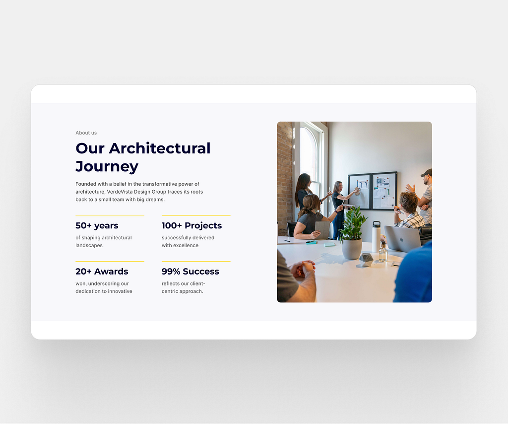 About us section - Web design by Sahil Mondal (AlphaCrease Creations ...