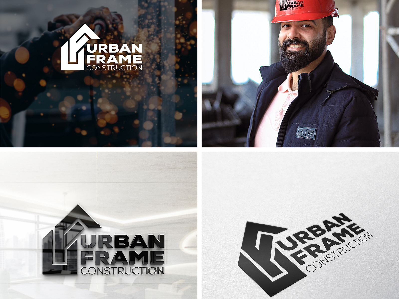 Urban Frame Construction Logo (Unused) by sheikh sujon design on Dribbble
