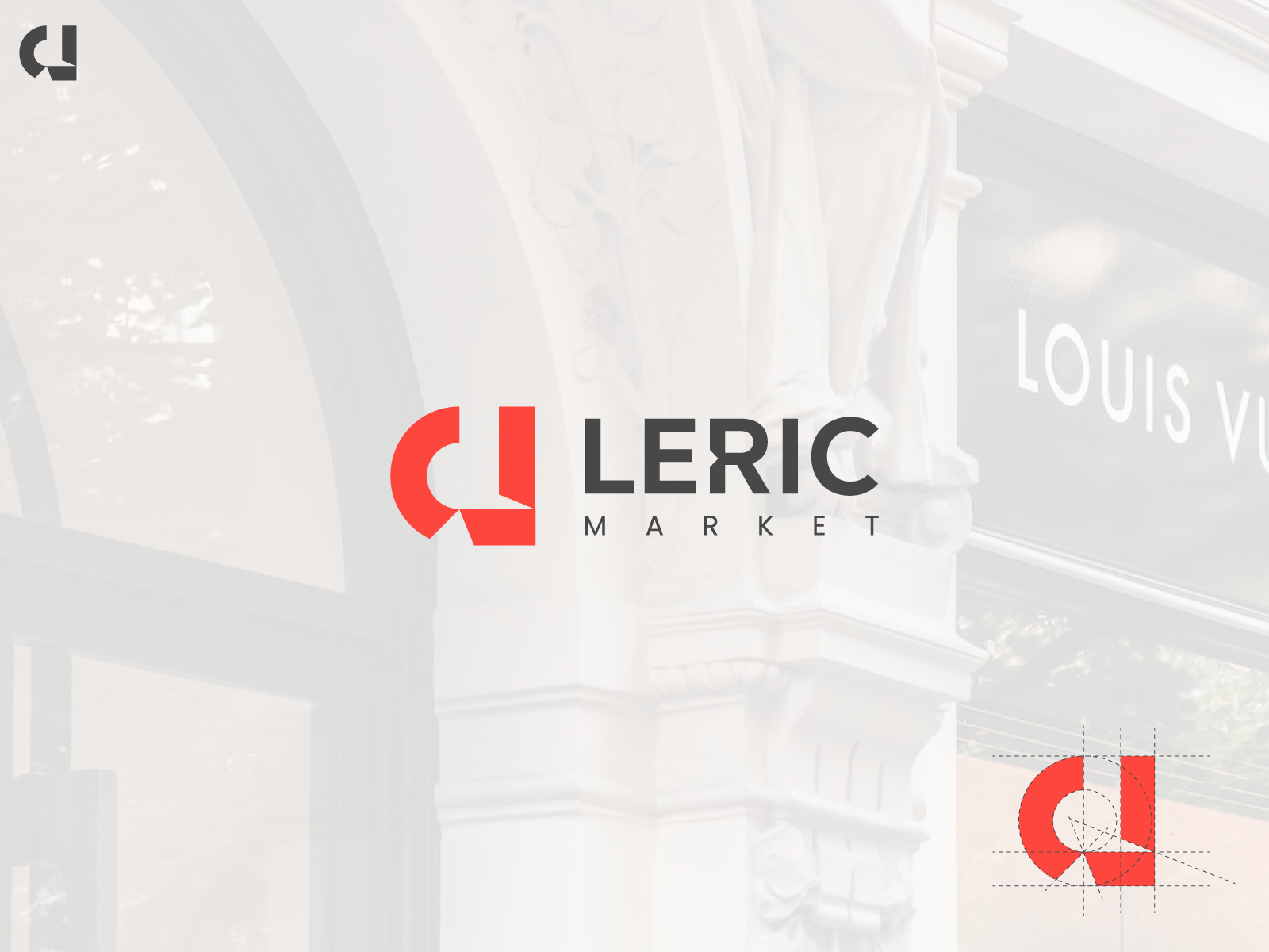 Business Logo Design - Leric Market by Saathi on Dribbble