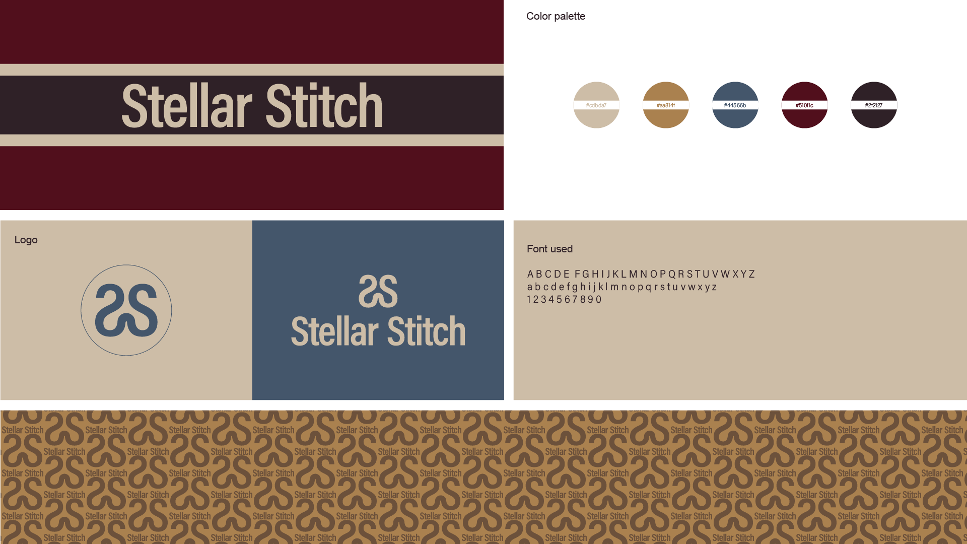Logo design for Stellar Stitch! by MK Creation on Dribbble