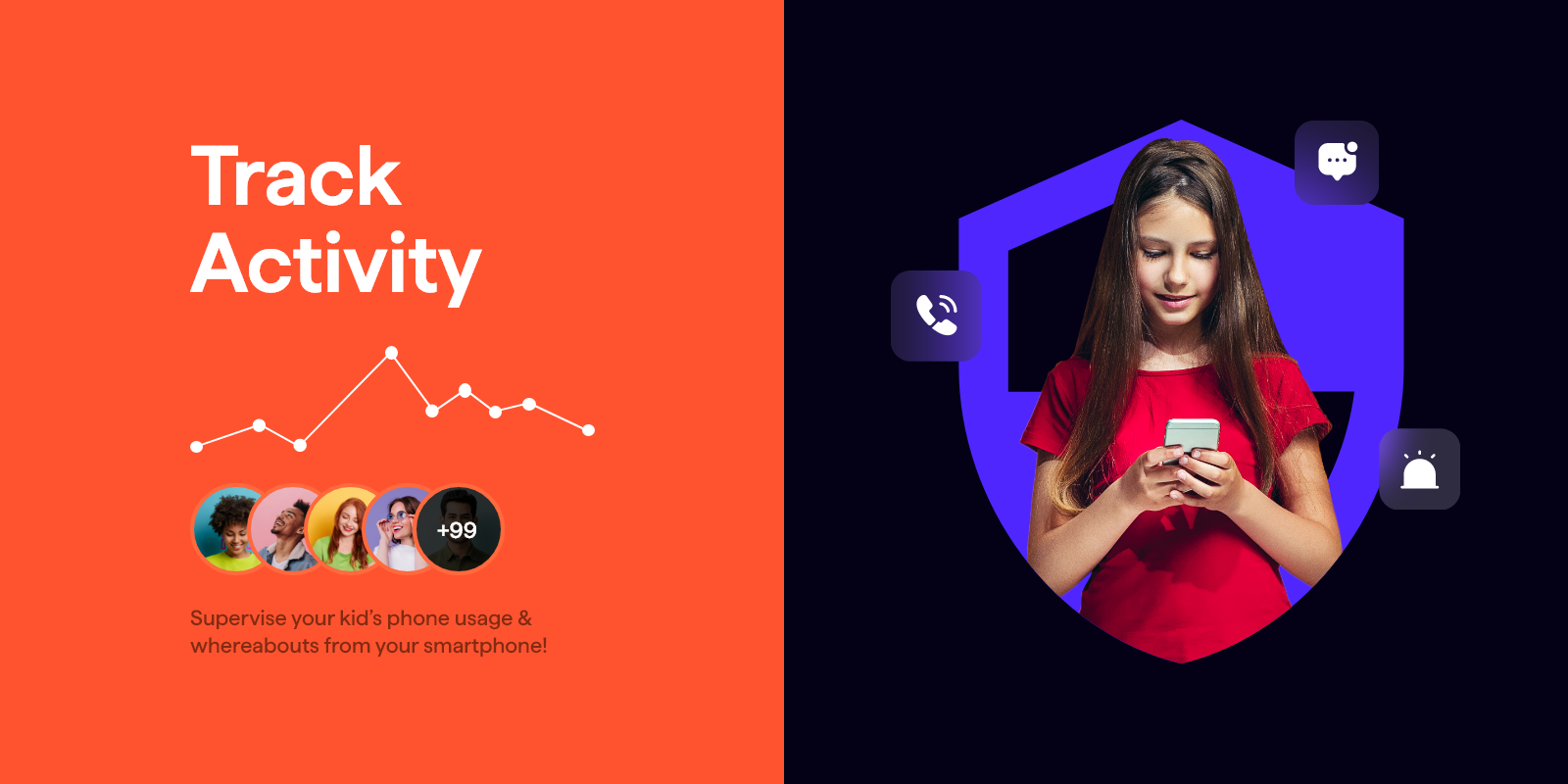 Child Lock - A Security App Logo Branding Design by Codiant Software ...