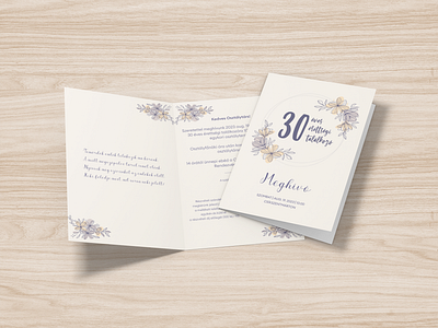 High School Reunion - Invitation Card by Szilárd Székely on Dribbble