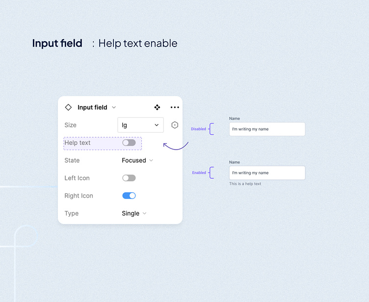 Design system 101 : Input field by Regunathan on Dribbble