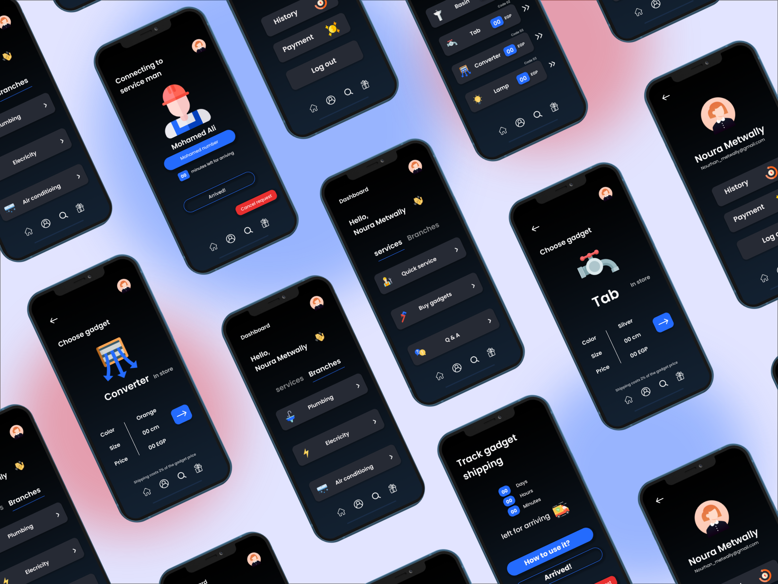App App Design designs, themes, templates and downloadable graphic ...