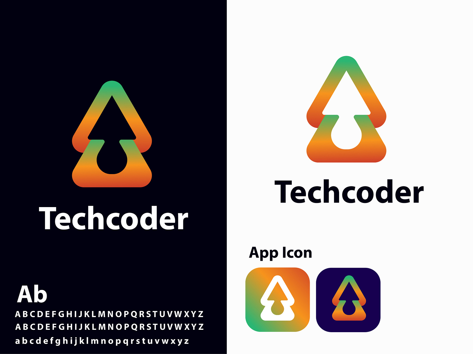 Techcoder Logo Design, And Brand Design by md shapon on Dribbble