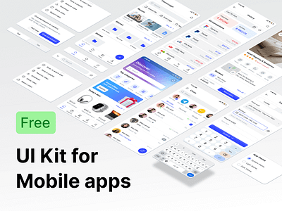 Mobile UI Kit by Final UI on Dribbble