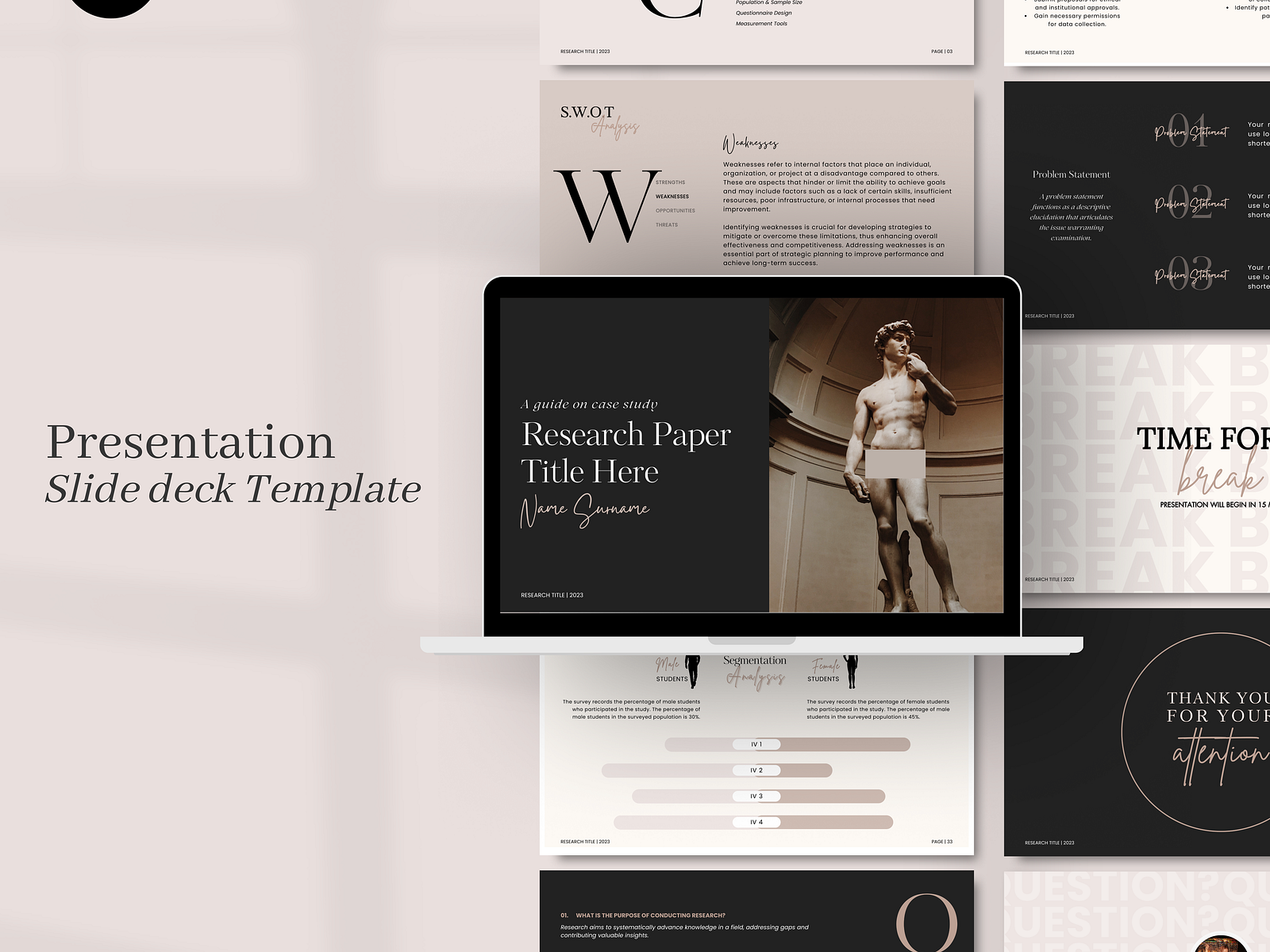 Modern Slide Deck by Hana I. on Dribbble
