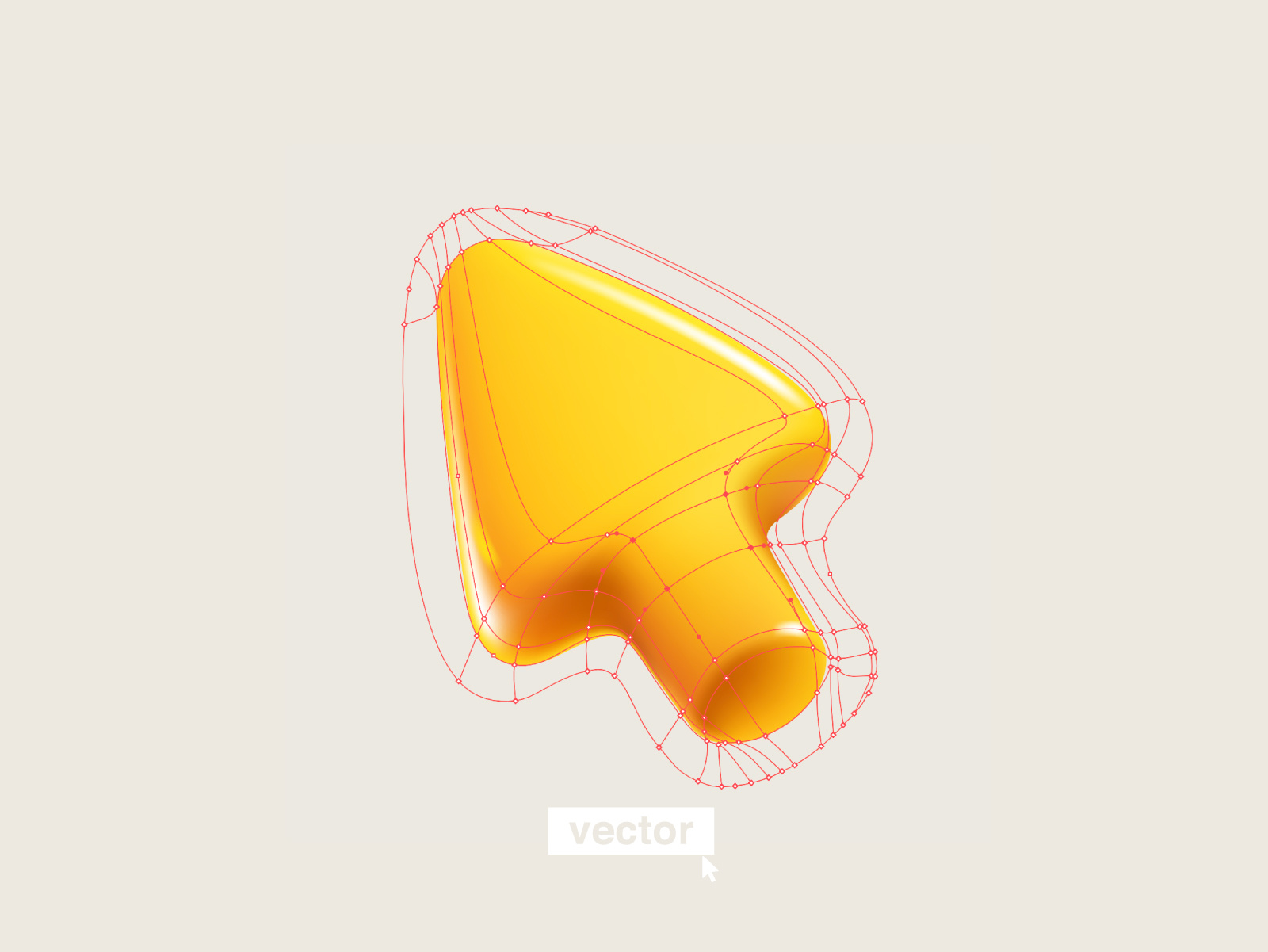 3D cursor by Roma Korolev (kaer logo) on Dribbble