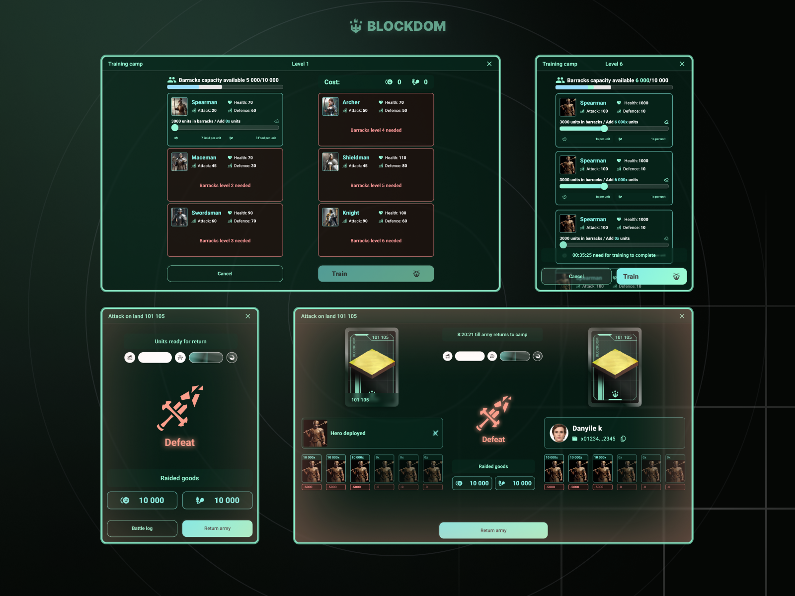 BLOCKDOM by Nima Shabani on Dribbble