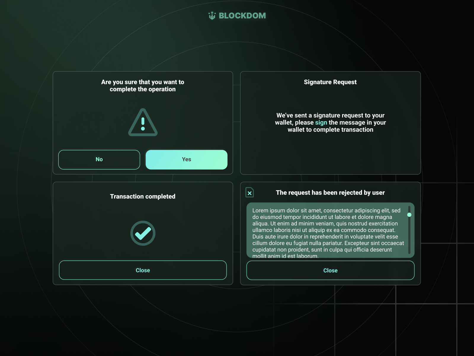 BLOCKDOM by Nima Shabani on Dribbble