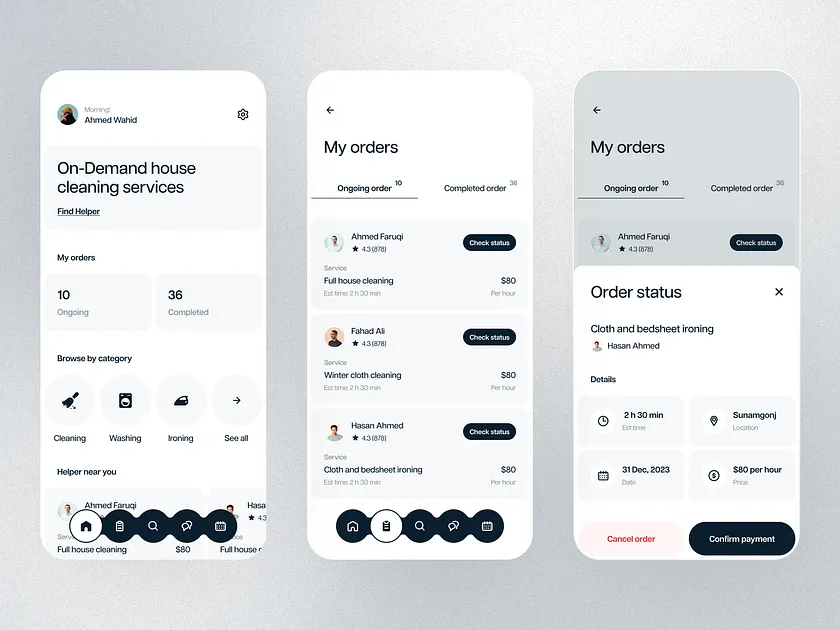 Service Provider App designs, themes, templates and downloadable ...
