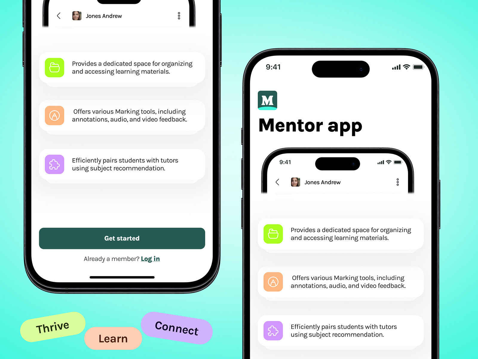 Mentor app by Eucharia Odili on Dribbble