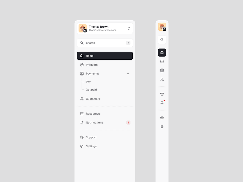 Browse thousands of Sidebar images for design inspiration | Dribbble