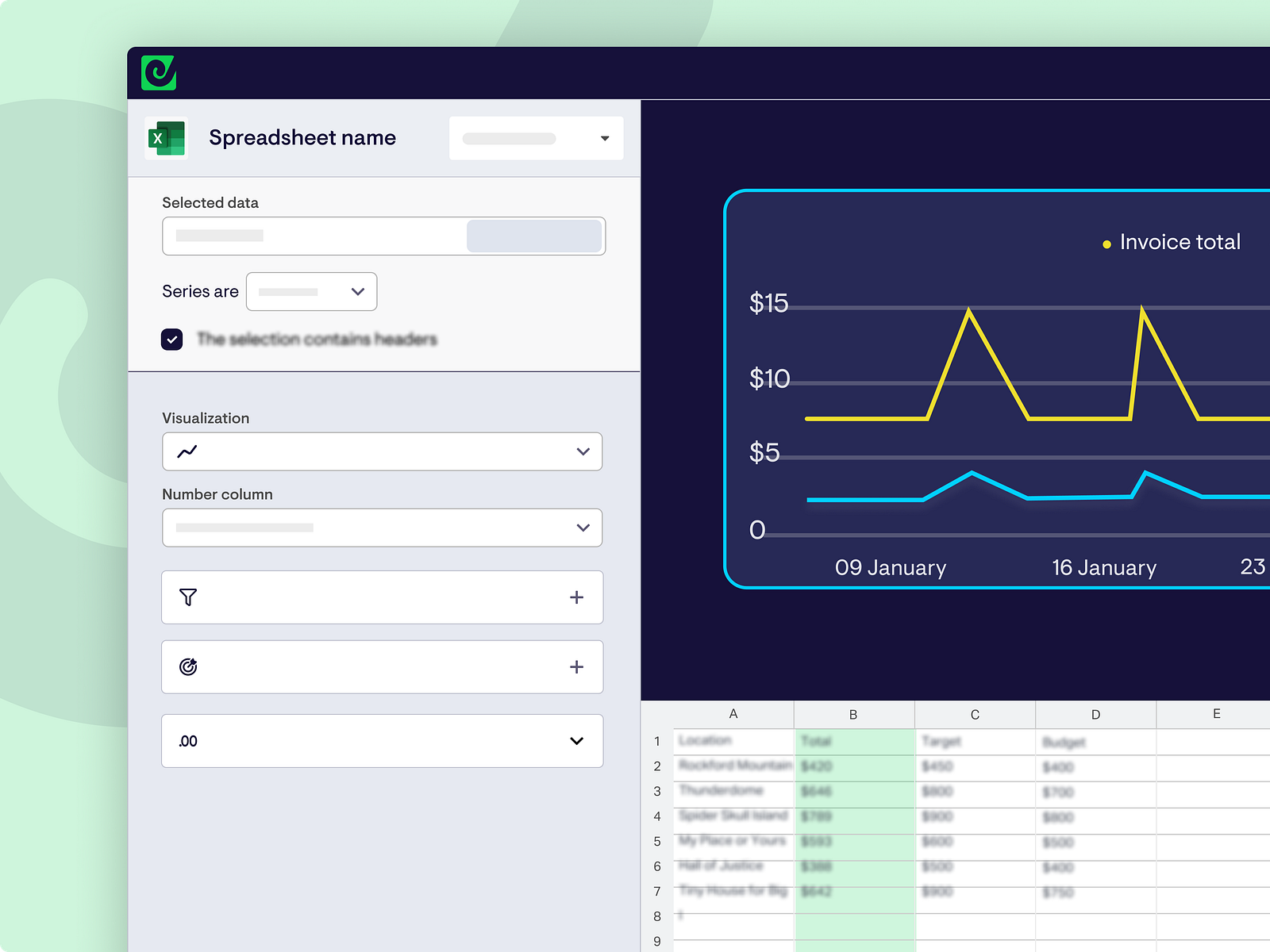 Spreadsheet Integration Alternative By Nicoletta Donadio On Dribbble
