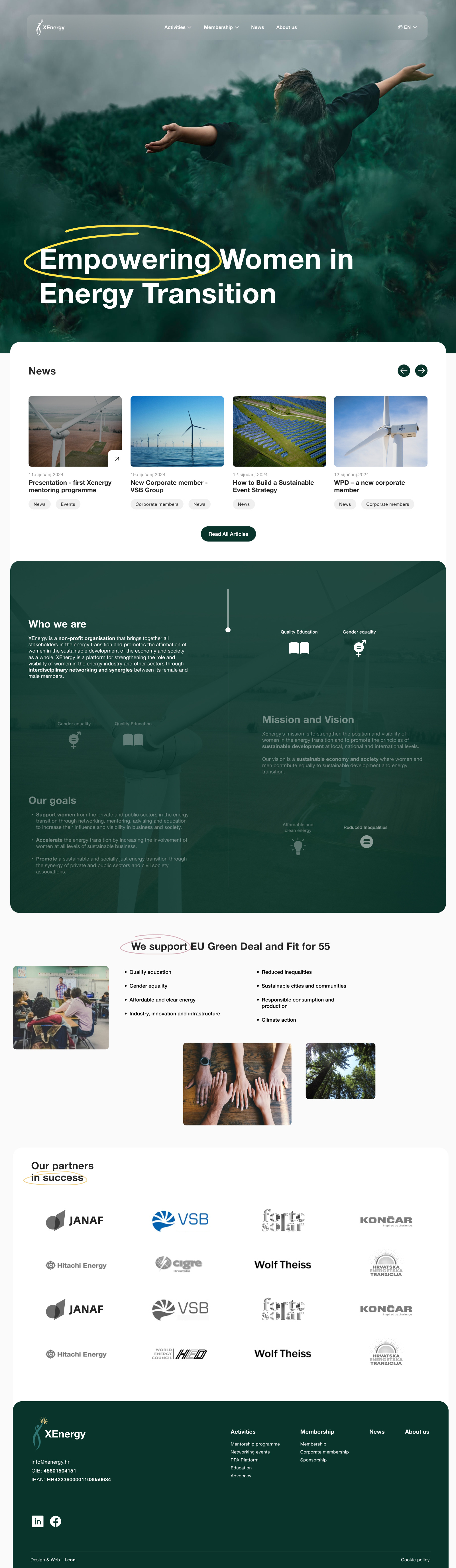 Eco Friendly - Website design by Leon Abramovic on Dribbble