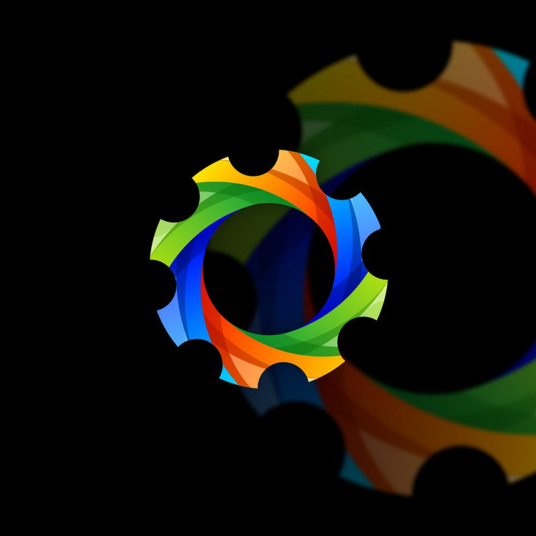 gear gradient logo What do you think about this concept mate? by fjr ...