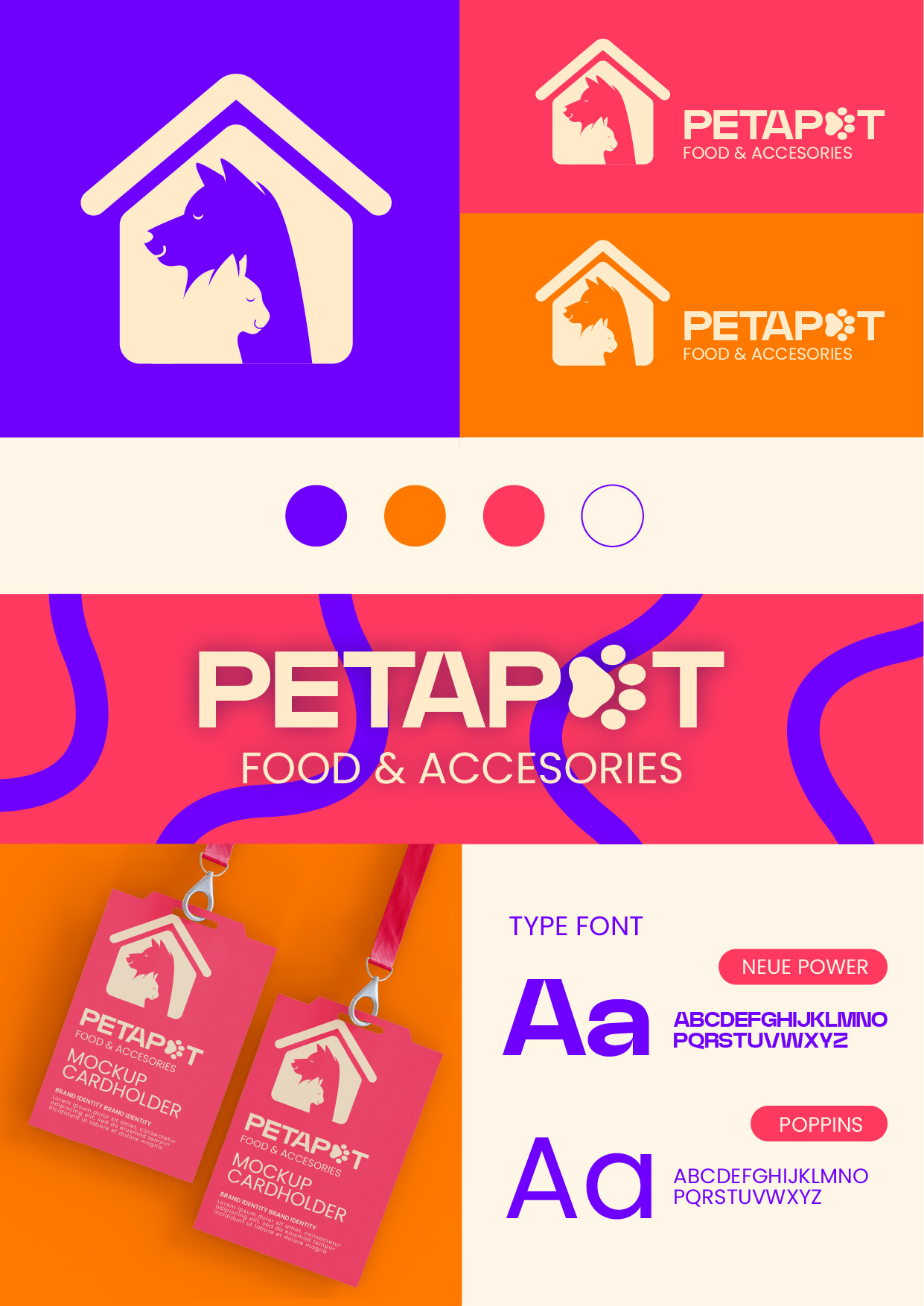 Pet Shop Logo and Brand Identity by Aldi Naufal on Dribbble