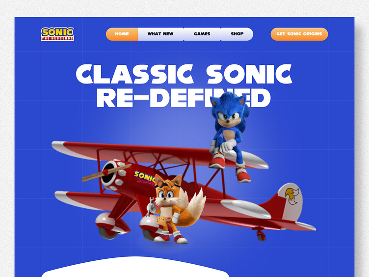 Sonic - Sonic the Hedgehog Website Design by Shakil Khan on Dribbble