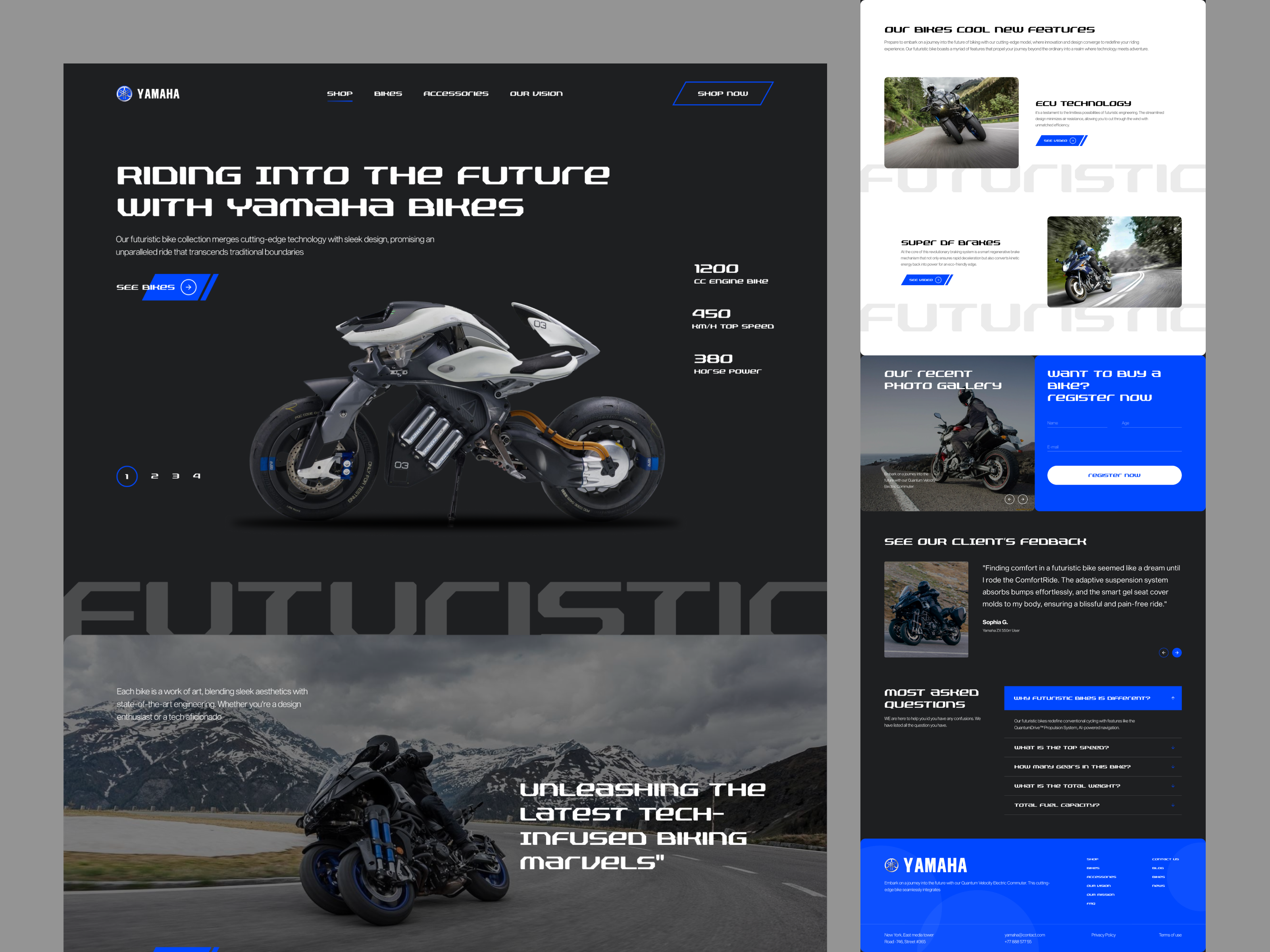 Bike Website designs, themes, templates and downloadable graphic ...