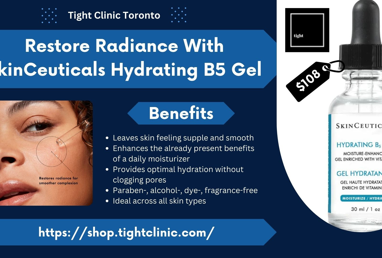 Buy SkinCeuticals Hydrating B5 Gel Serum for Radiant Skin by Tight ...
