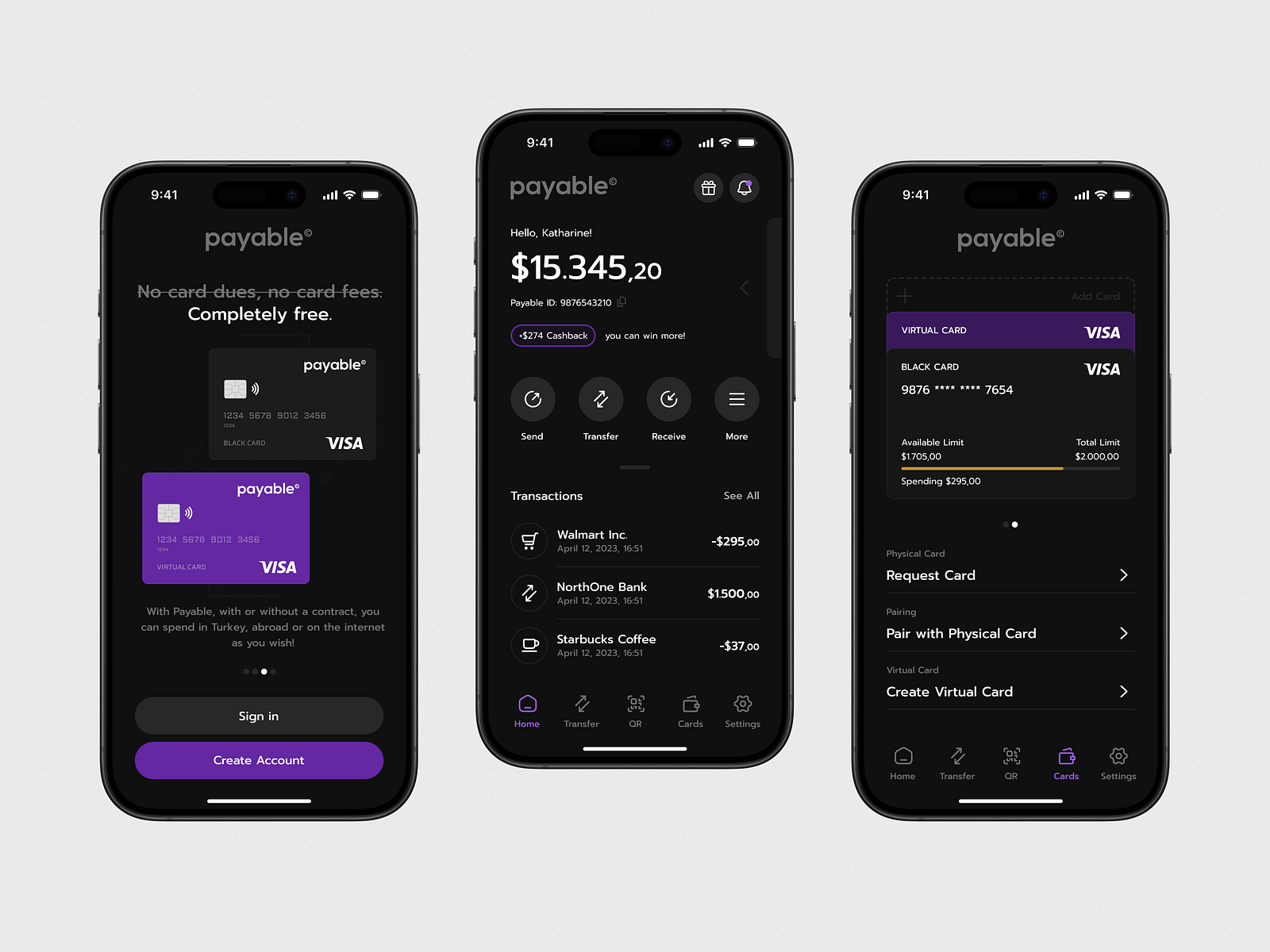 Payable | Finance App by Yemliha Candemir on Dribbble
