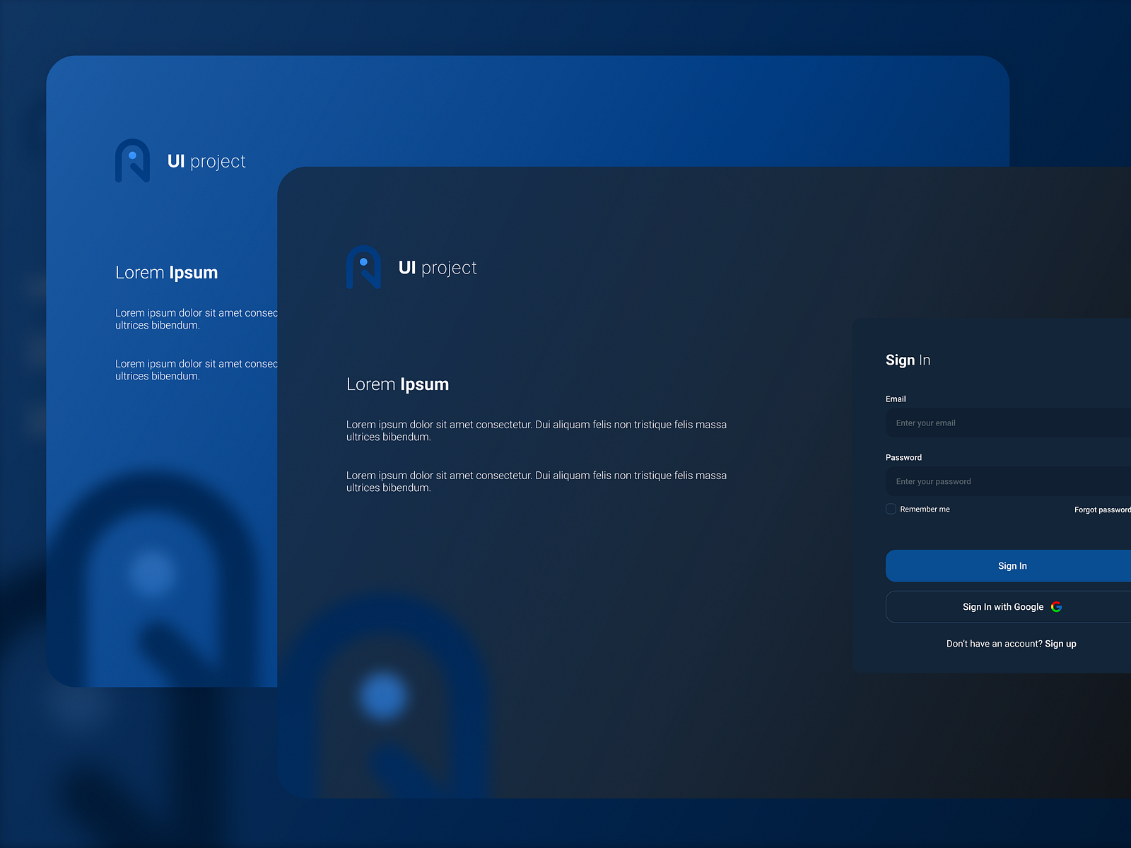 Login / Sign in by Lara Graziela on Dribbble
