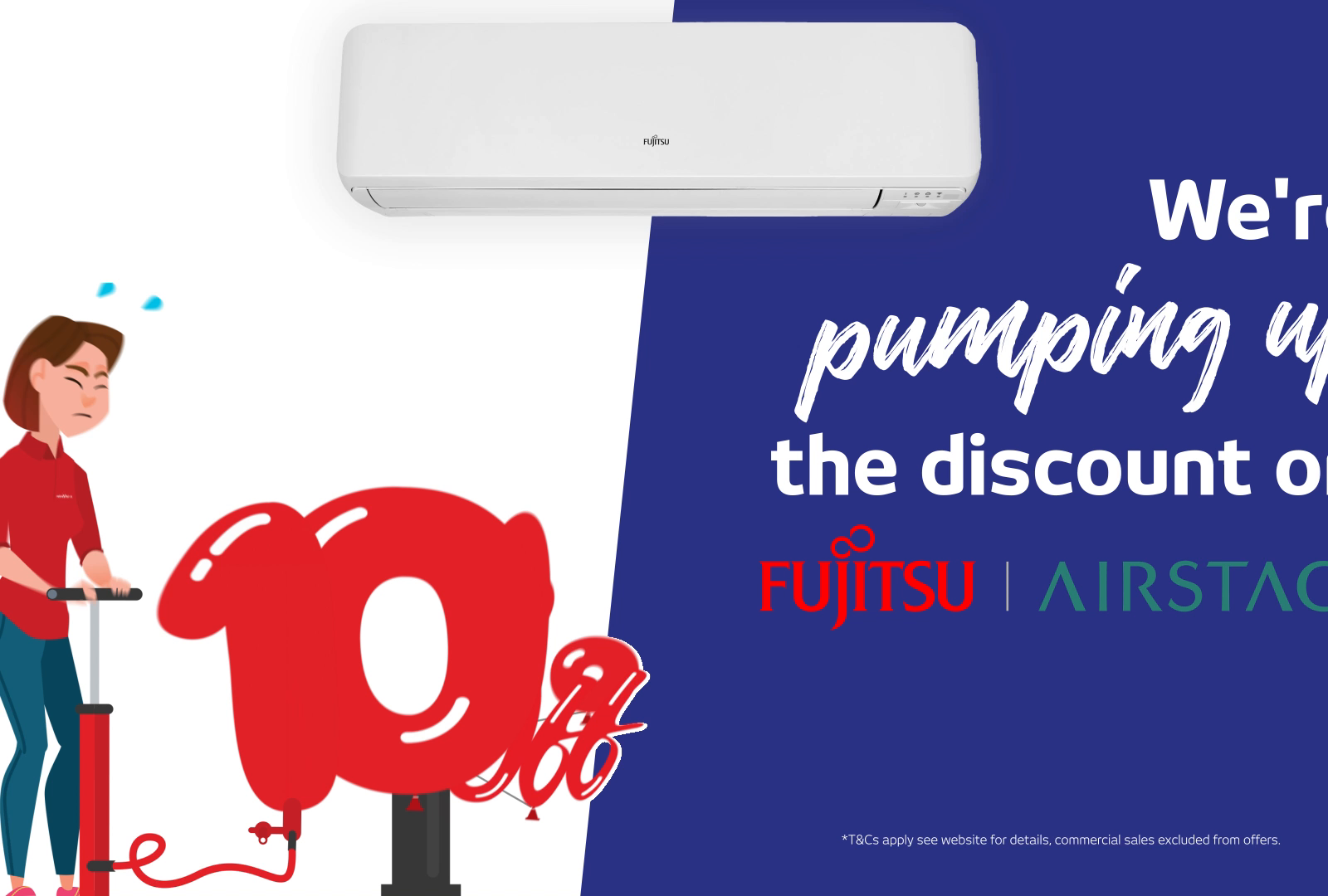 Retravision Fujitsu AirCon RAC Double Discount Campaign by Bryan Design ...