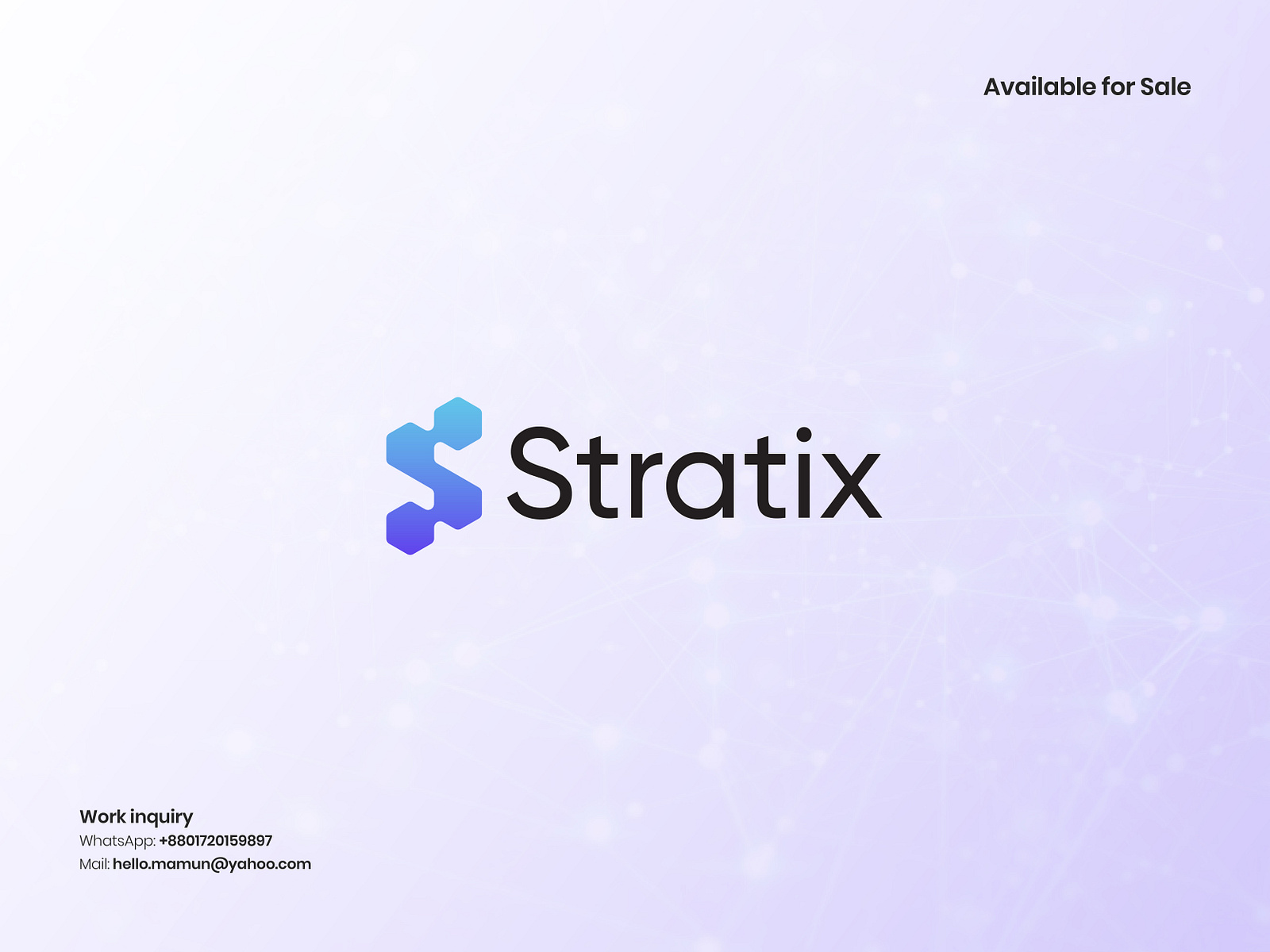 Stratix - letter S modern technology, web app logo design by Al Mamun ...