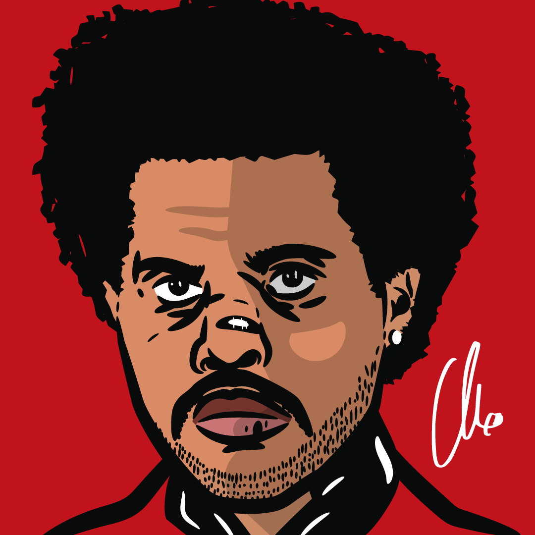 The Weeknd Illustration by Josh logo designer on Dribbble