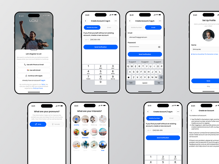 Social Preview by Odama on Dribbble