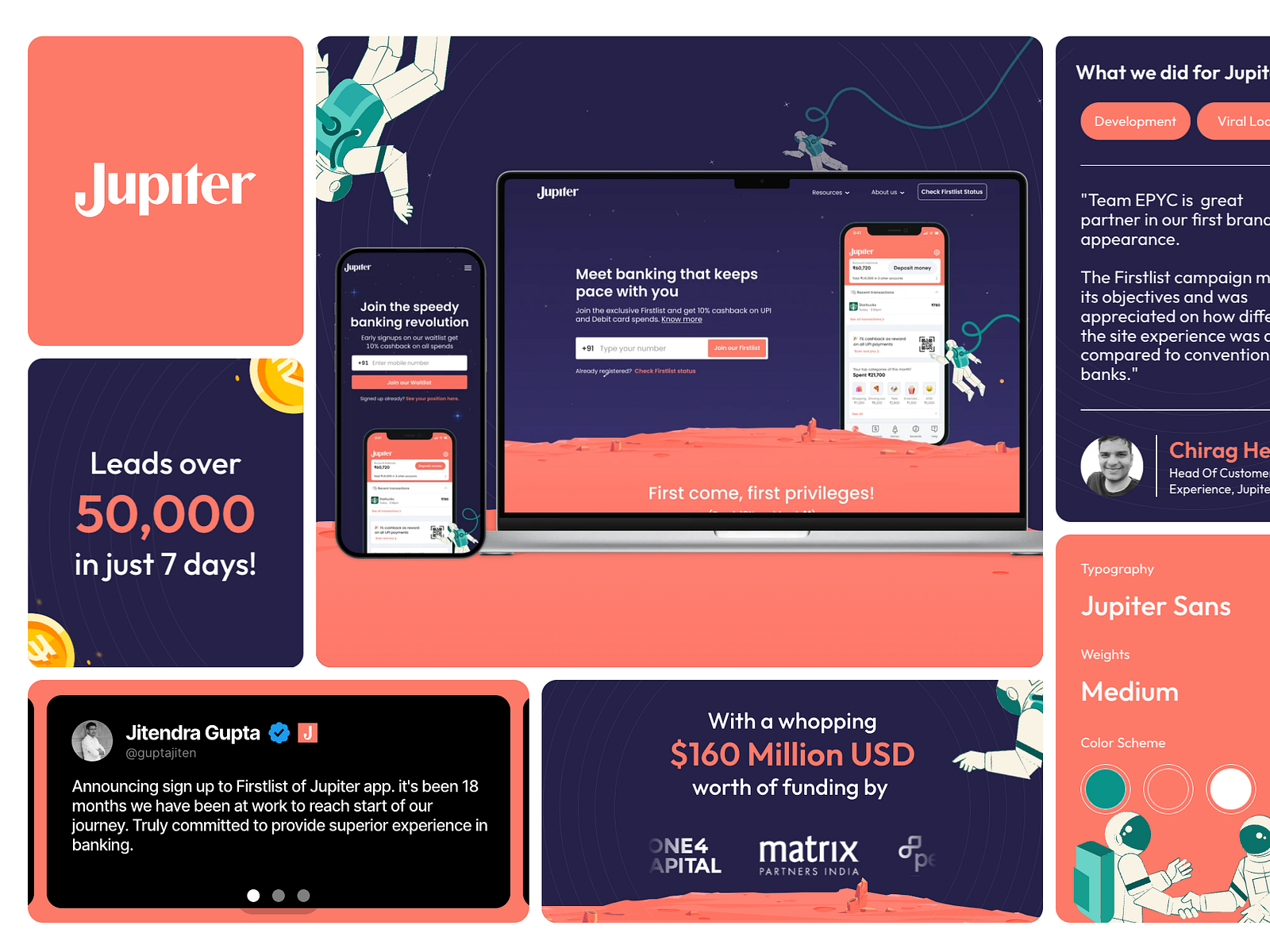 Jupiter Money Firstlist Campaign| Fintech | Website by EPYC by EPYC on ...