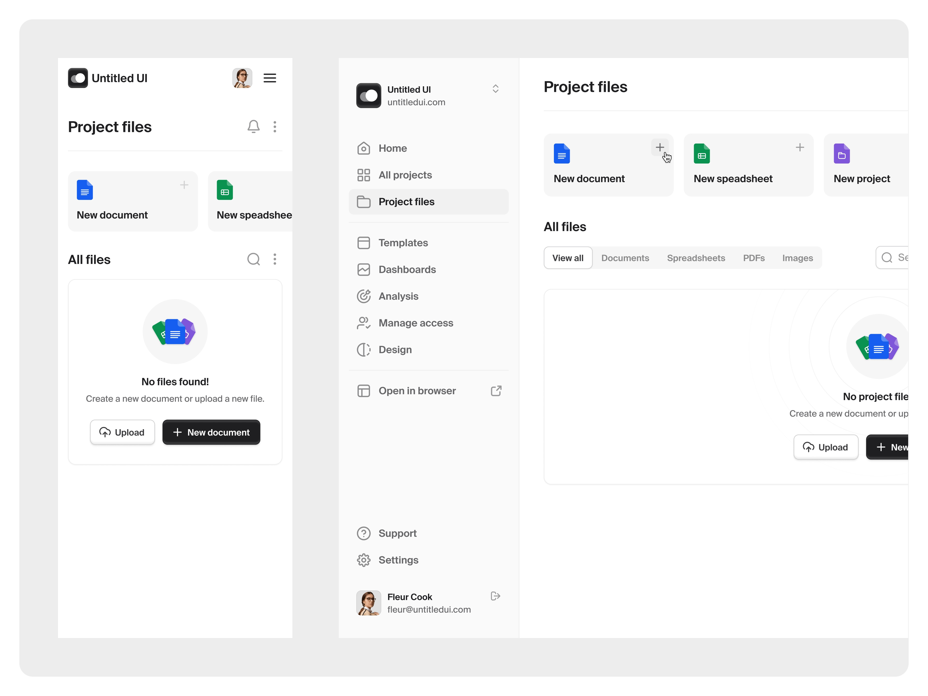 Switch account — Untitled UI by Jordan Hughes® on Dribbble