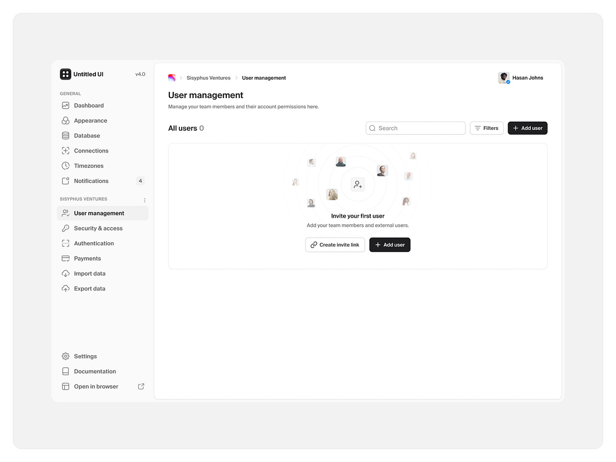 Browse thousands of Empty Table UI images for design inspiration | Dribbble