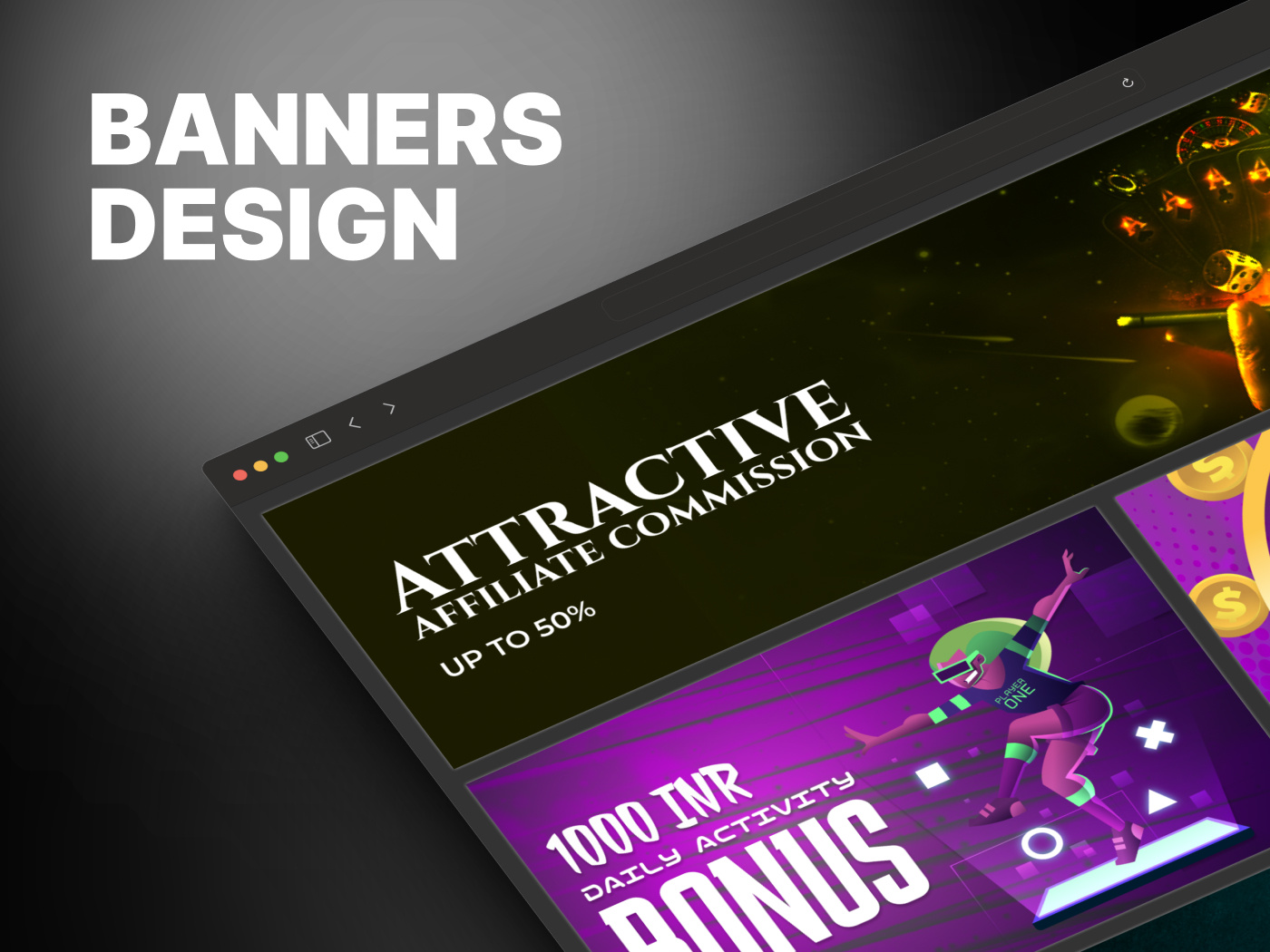 Website Banners Design by Karan Godara on Dribbble